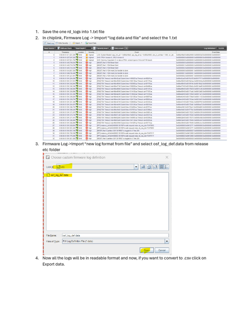 rdlogs to csv (1) (1) | PDF