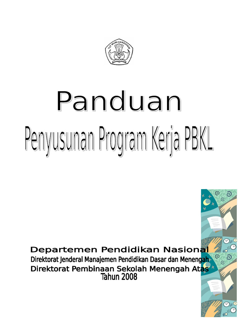 3. Panduan Proker PBKL, 270208 (Cover) | PDF