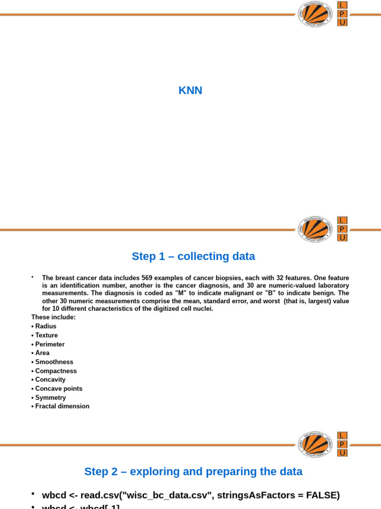KNN | PDF