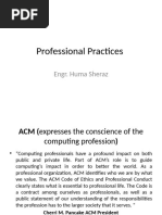 Acm Code of Ethics | PDF | Computing | Association For Computing Machinery