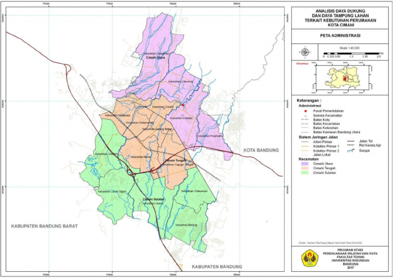 Tugas Peta Cimahi 2022 | PDF