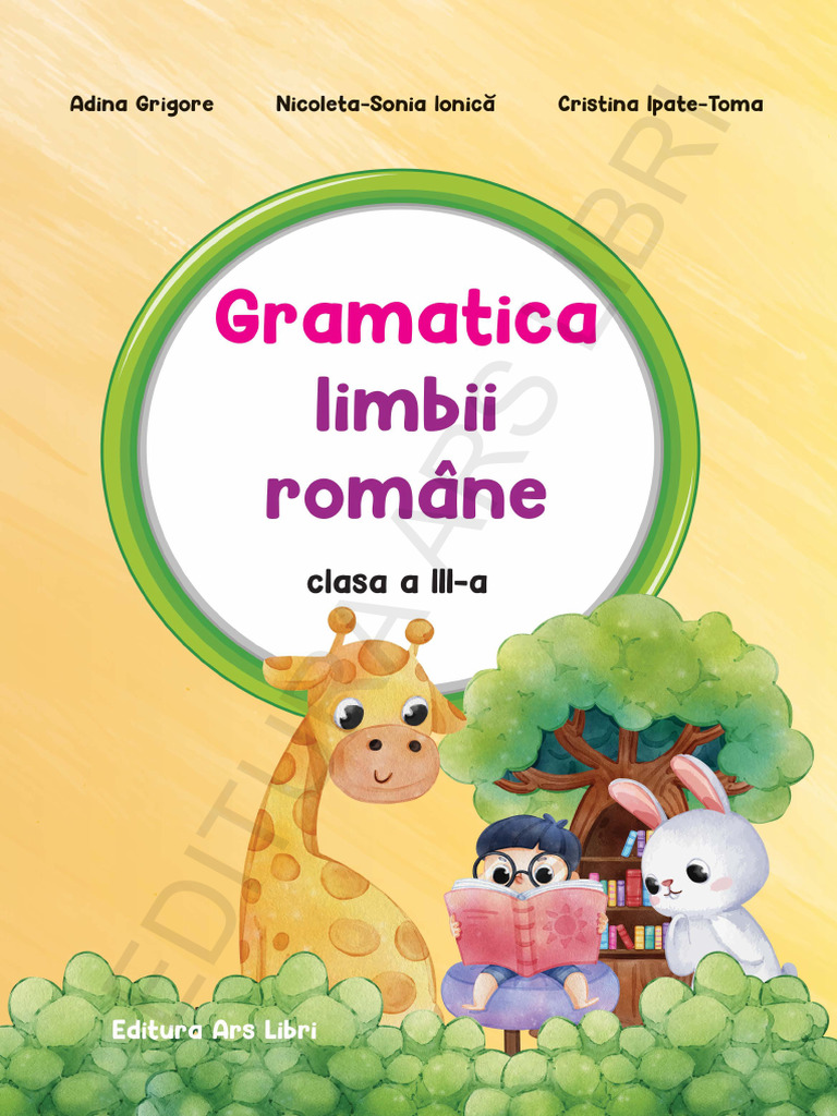 Gramatica Limbii Romane III Ars Libri | PDF