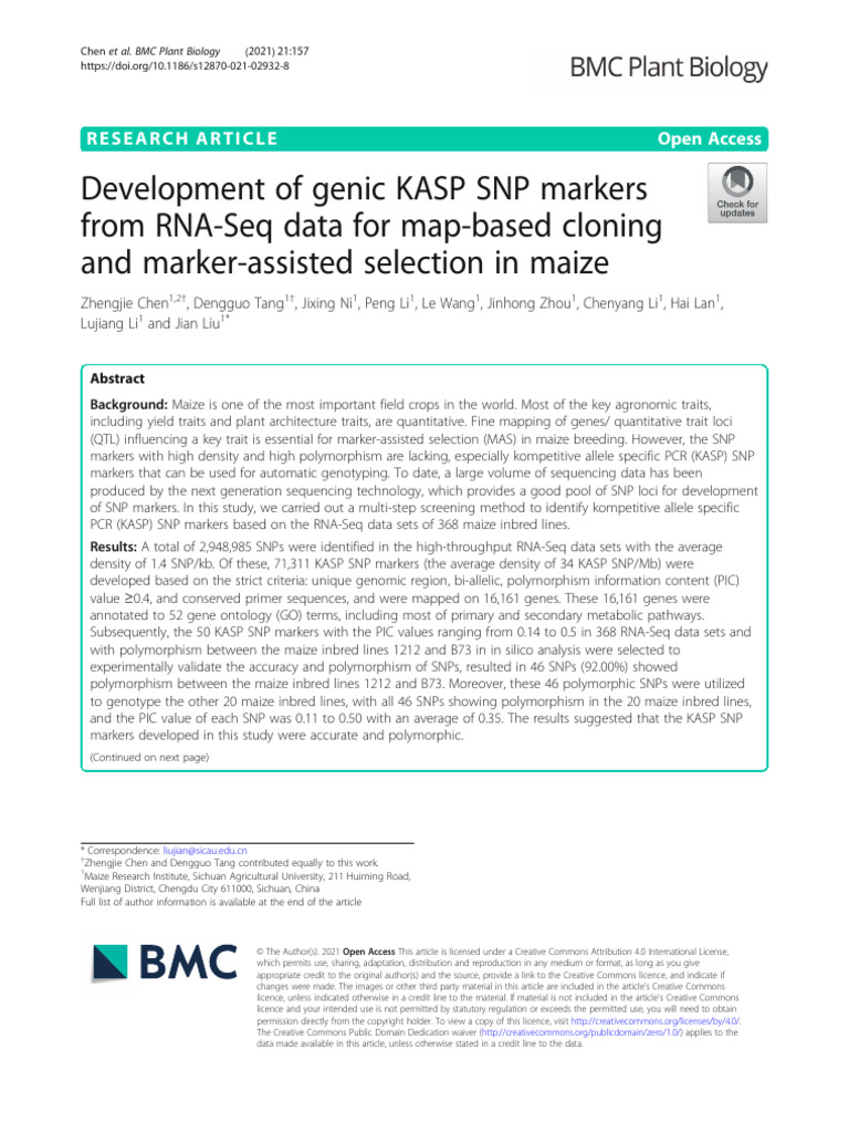Porumb KASP 2021 | PDF