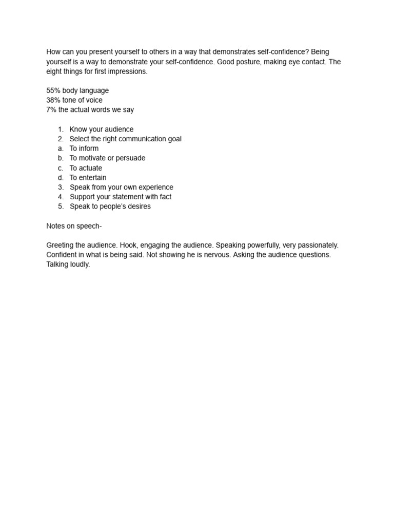 External Qualities of a Leader | PDF