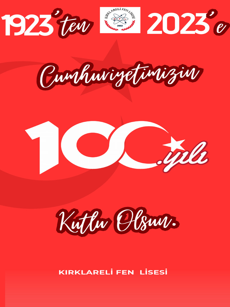 29 Ekim Cumhuriyet Bayrami Kutlama Programi | PDF