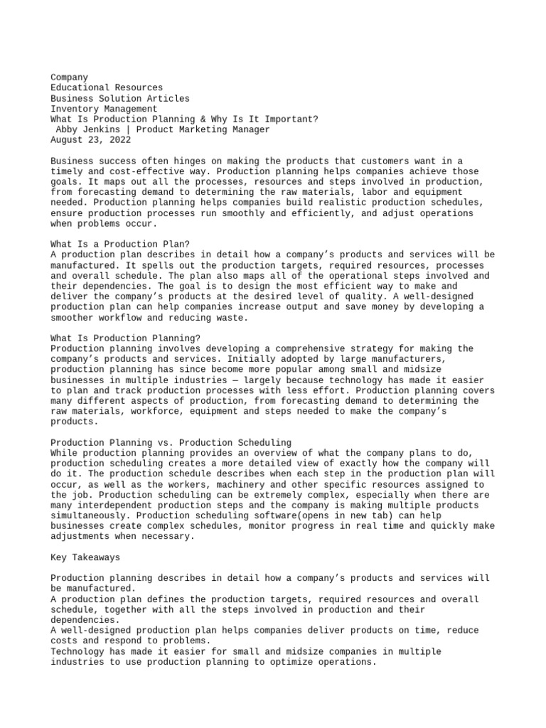 Company | PDF