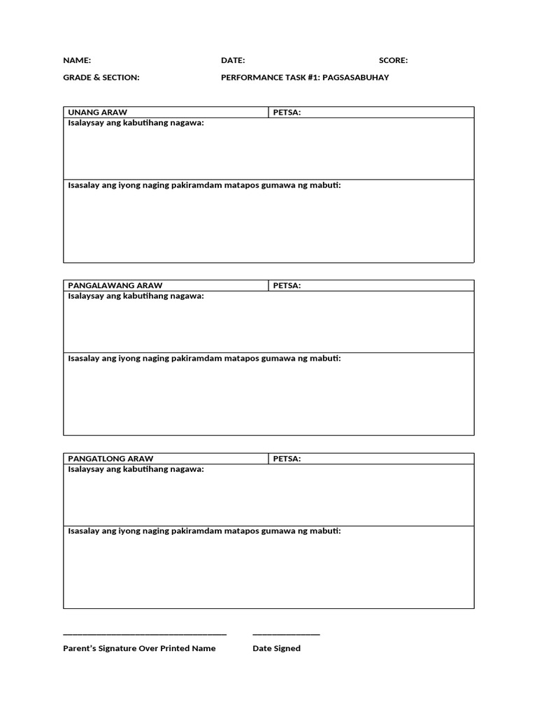 Esp 10 q1 Topic 1 Pt1 Format | PDF