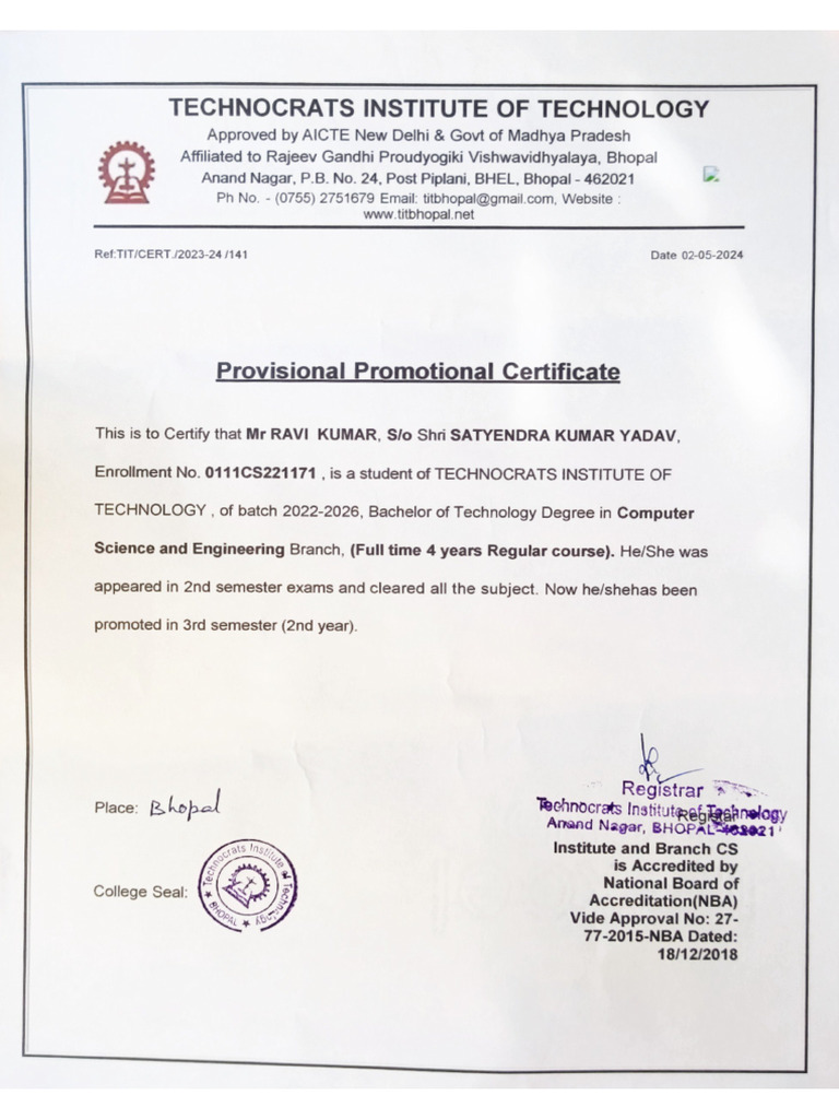 New Promotion and Result | PDF