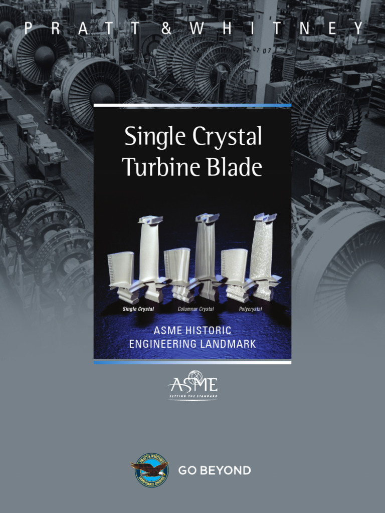 Single Crystal Turbine Blades | PDF