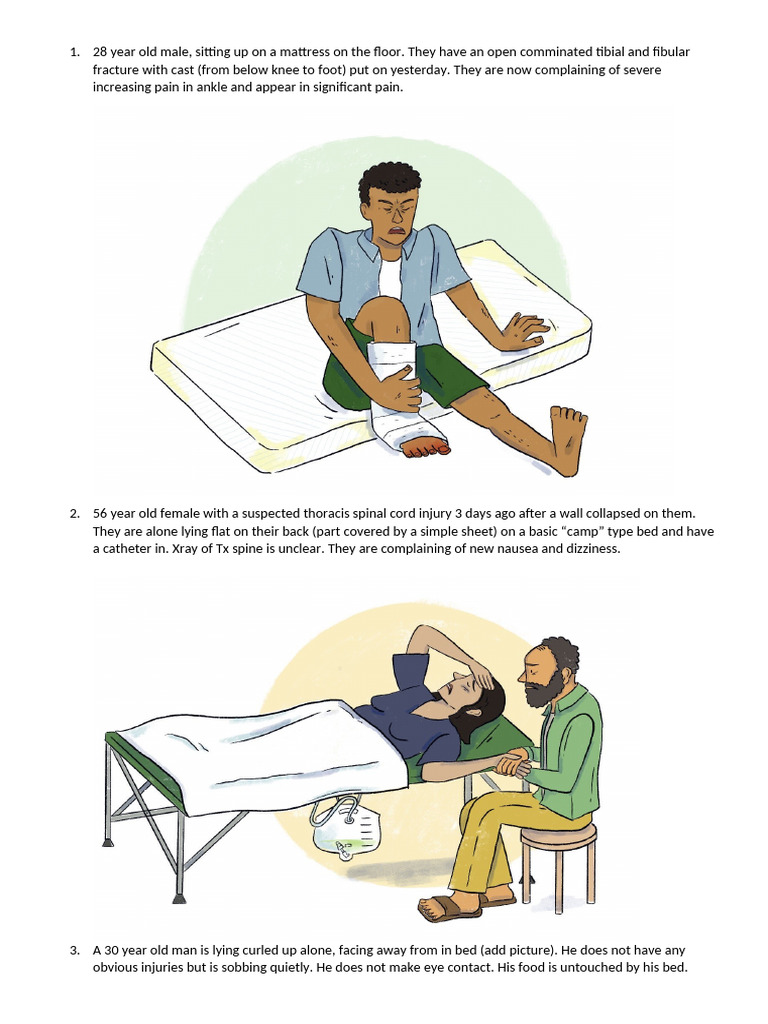 Patient Cards To Print | PDF | Knee | Amputation