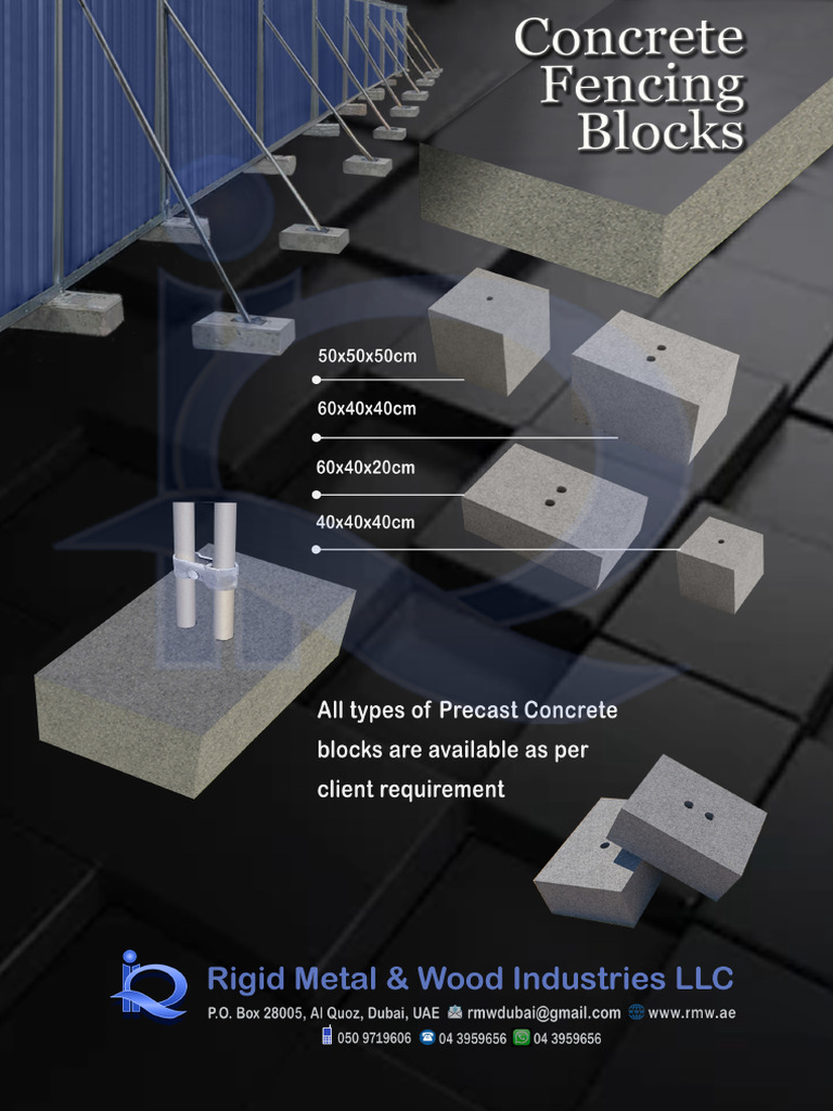 RMW Industries - Concrete Block Flyer | PDF