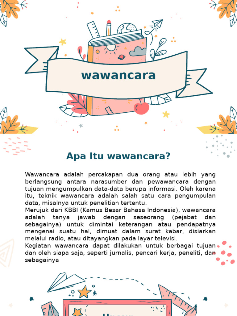 Wawancara | PDF