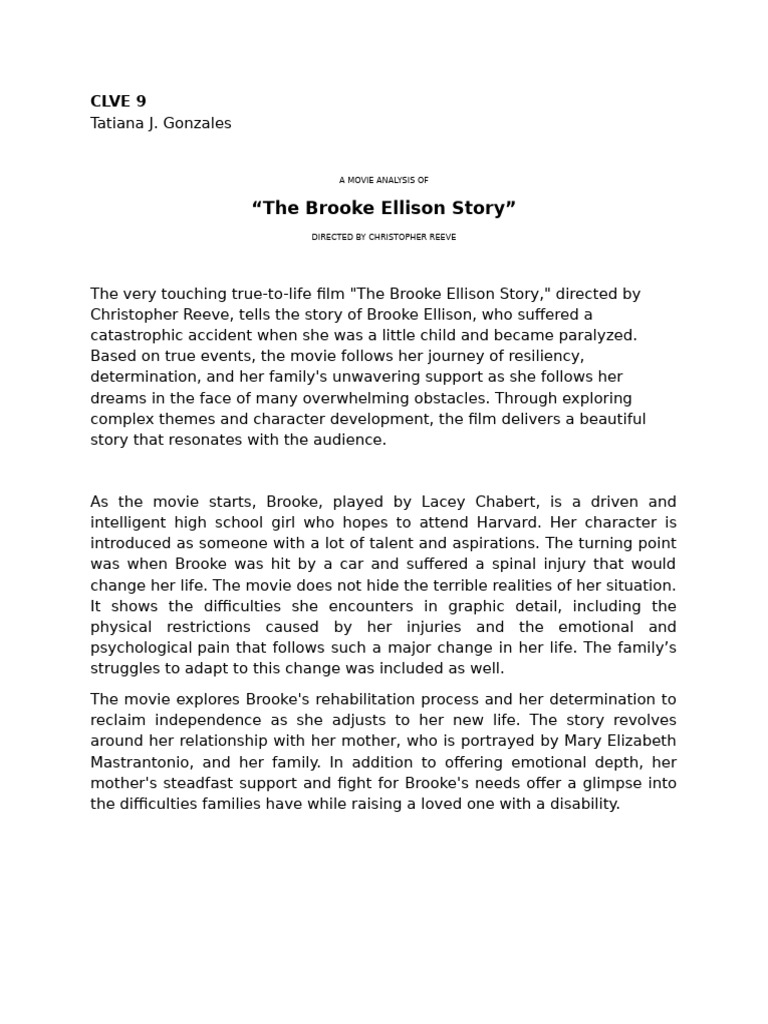 Brooke Ellison | PDF