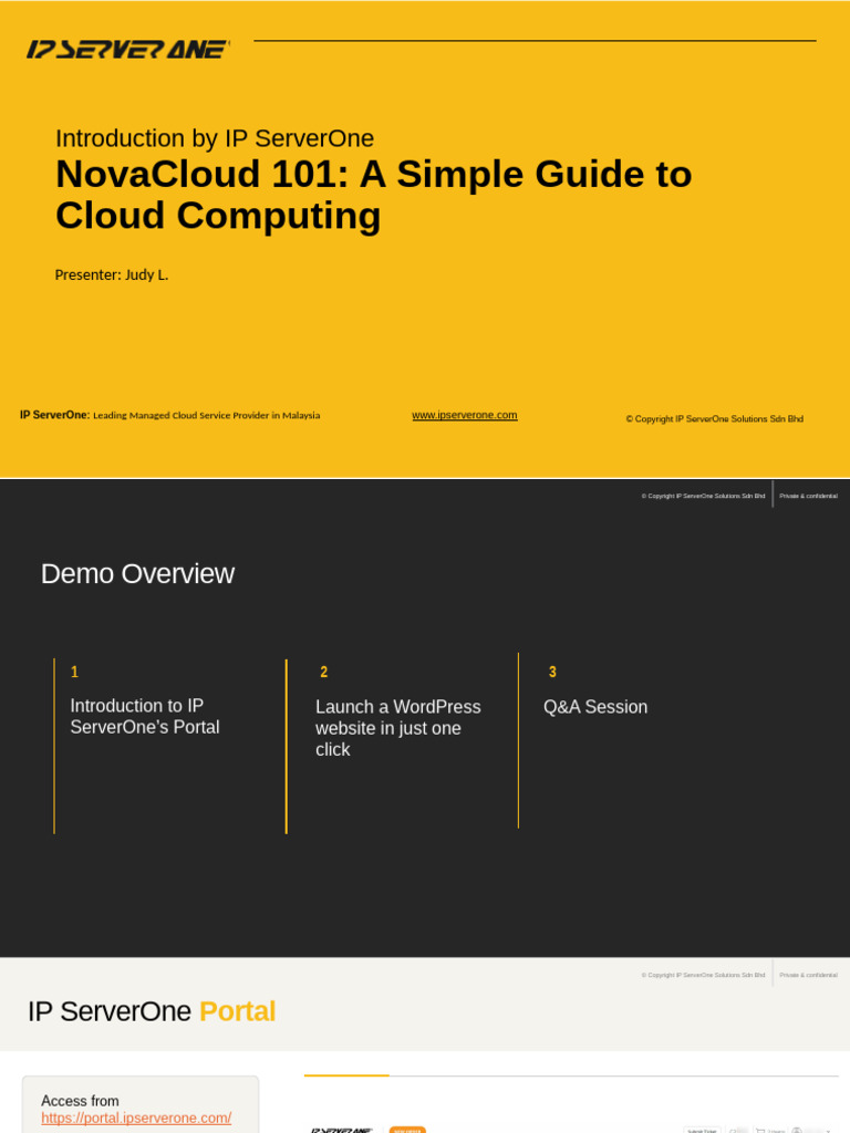 NovaCloud 101 - A Simple Guide To Cloud Computing | PDF | Cloud Computing | Backup