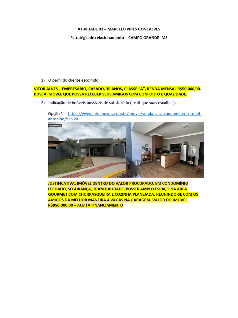 RELATORIO UC02 Marcelo Pires Goncalves | PDF