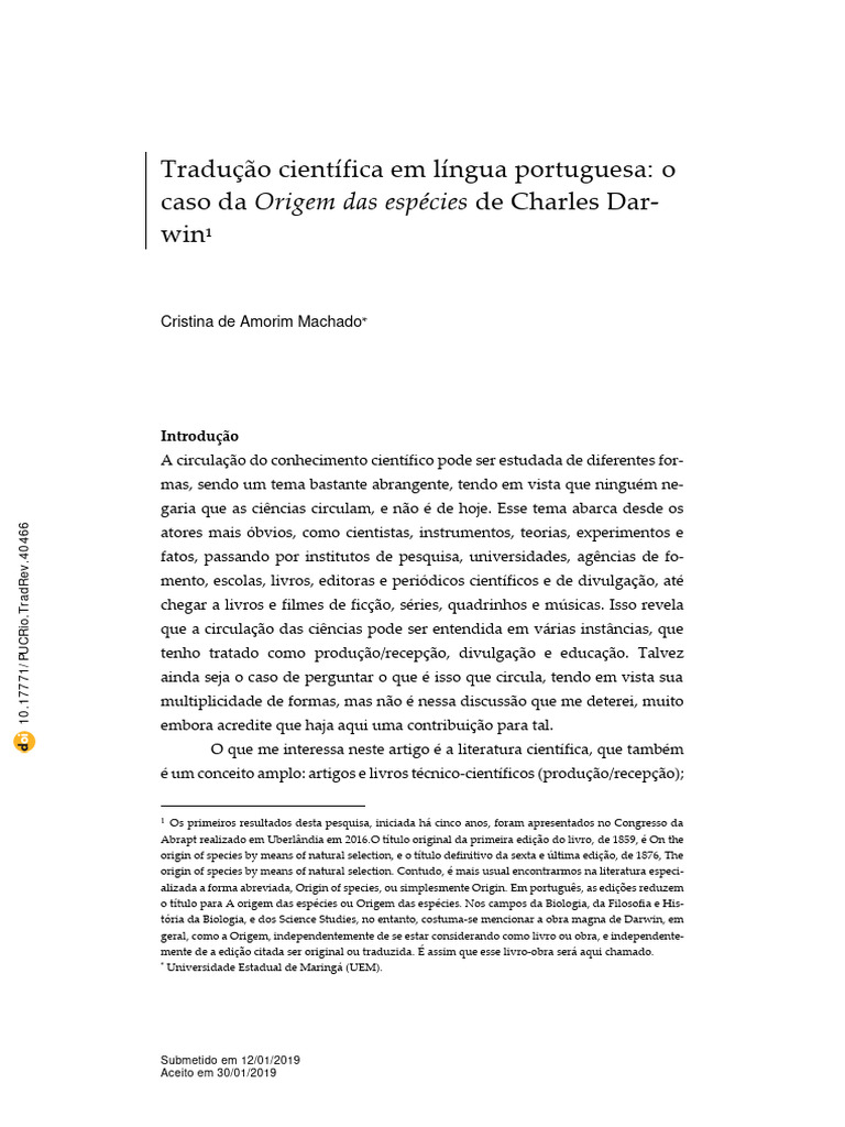 Teoria de Darwin 2 | PDF