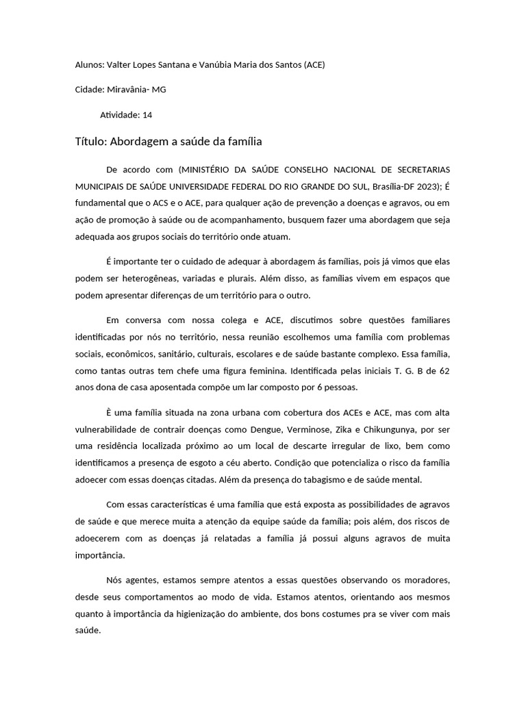 Atividade 14 | PDF