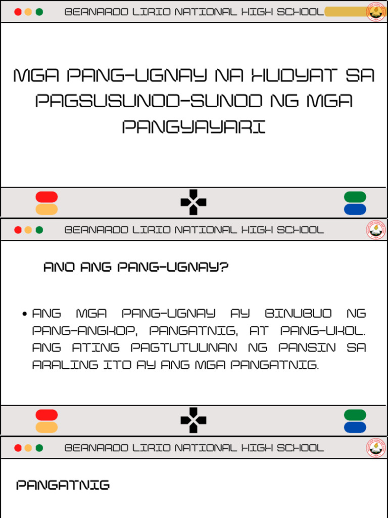Mga Pang Ugnay Na Hudyat Sa Pagsusunod Sunod NG Mga Pangyayari | PDF