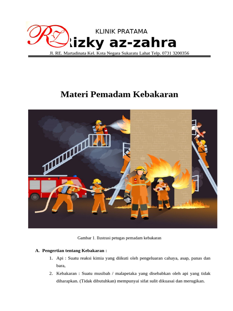 Materi Kebakaran | PDF