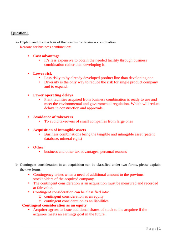 MTA Revision | PDF