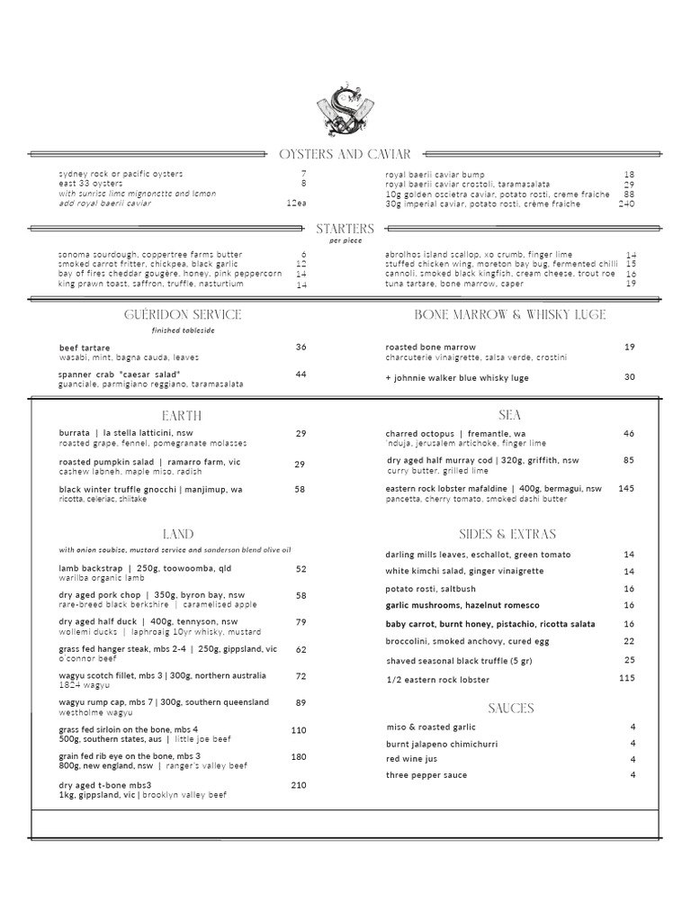 Food-Menu | PDF
