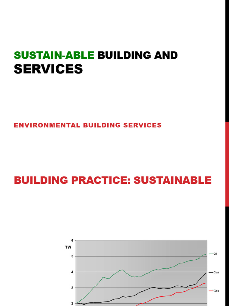 Lecture 01 Sustainable Building Services | PDF
