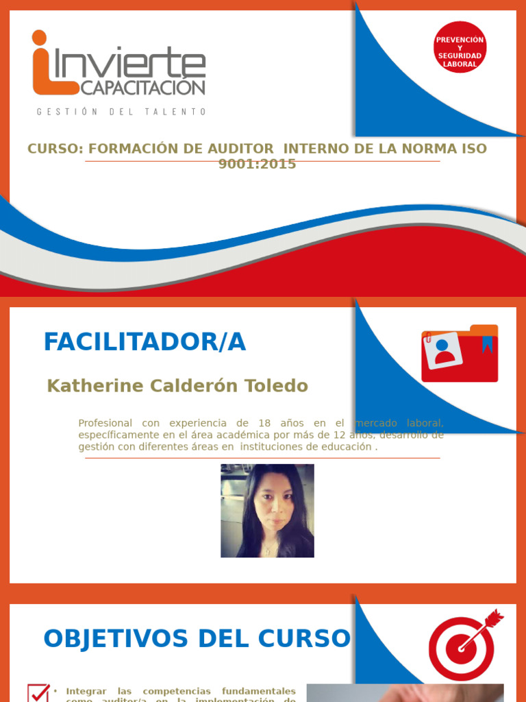 Formación de Auditor Interno Iso 9001-2015 | PDF