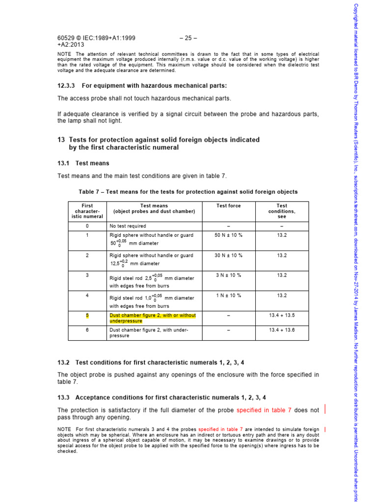 IEC 60529-2013.PDF Modified0 | PDF