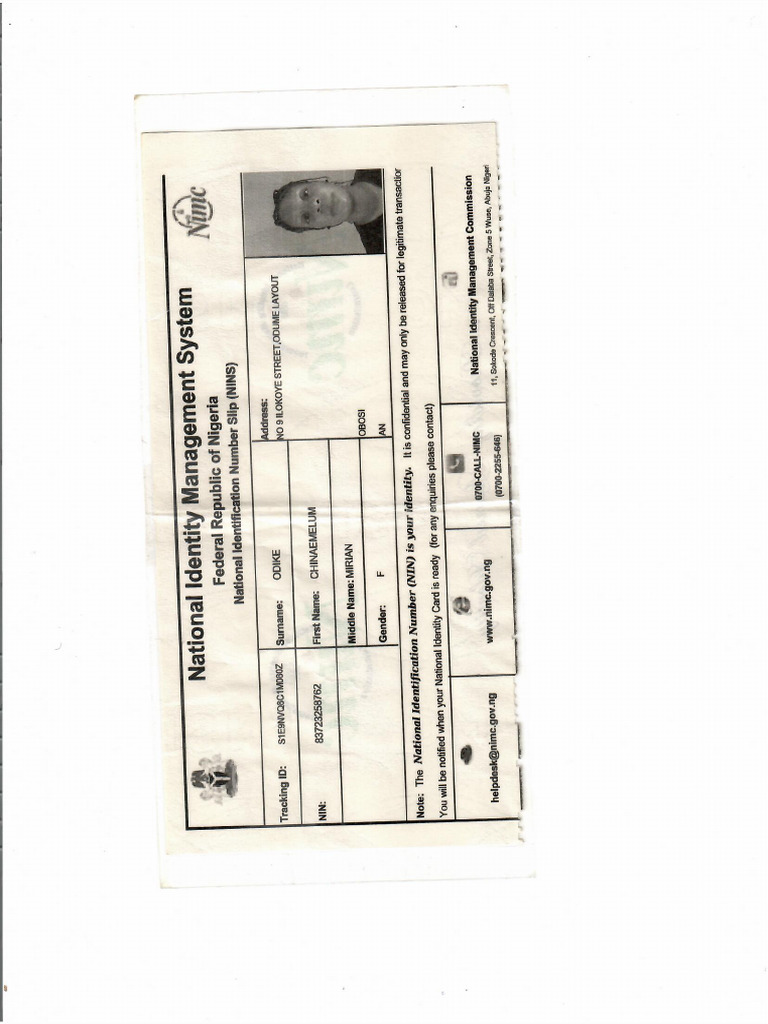 Nin Cert | PDF