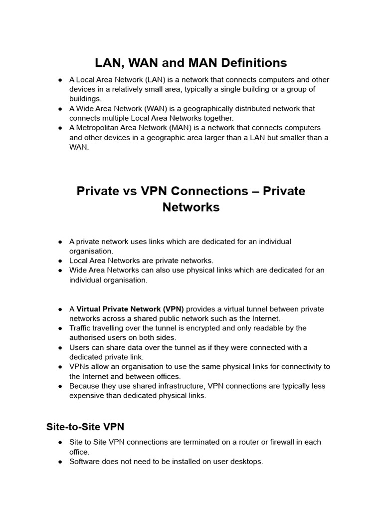 Wan VPN | PDF