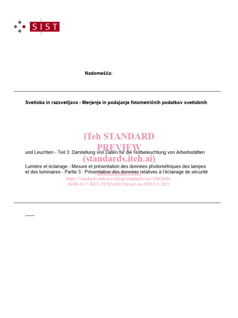 Sist en 13032 3 2022 | PDF