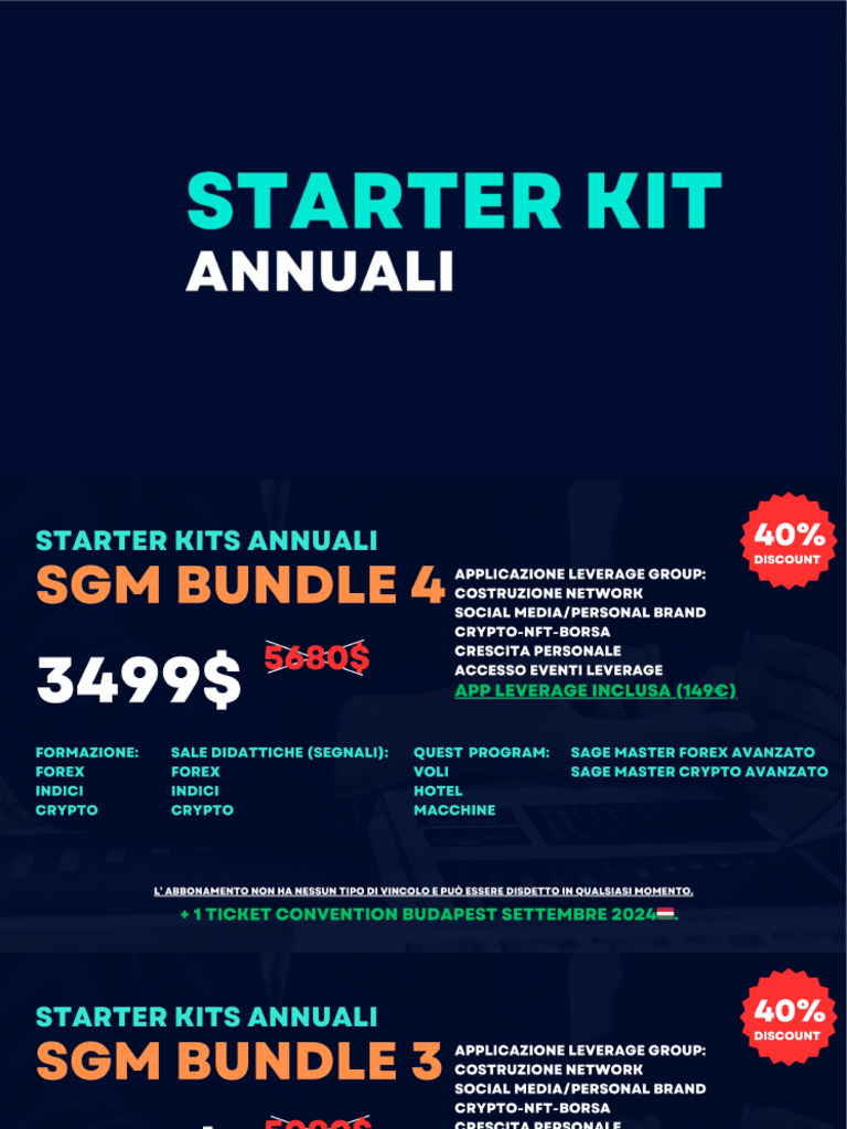 PDF Starter Kit Be 2024 | PDF