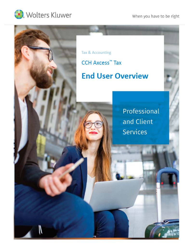 2019 CCH Axcess Tax - End User Overview | PDF