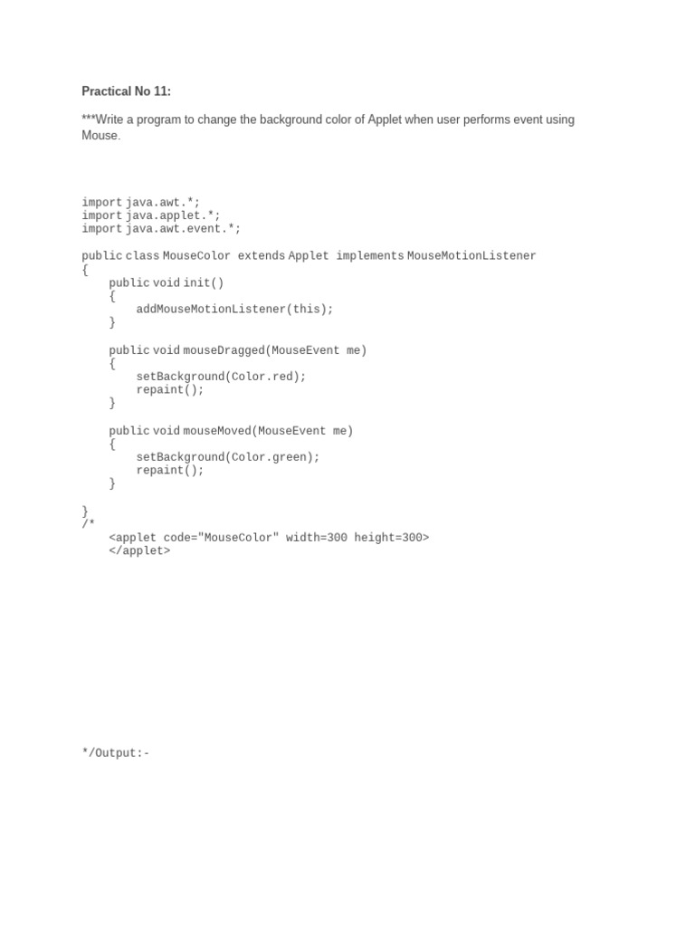 AJP Practical11 | PDF | Computers