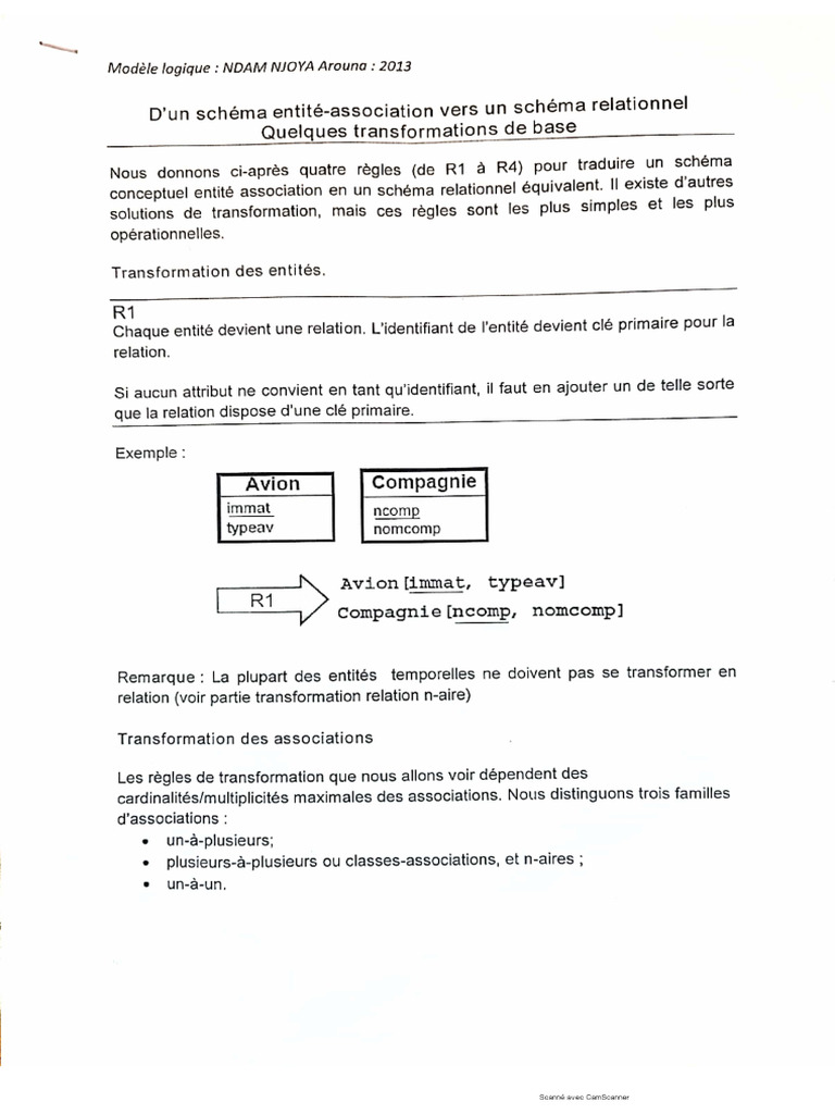 Cours de SGBD Et POD | PDF