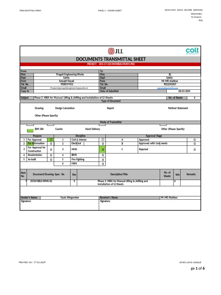 HIRA | PDF