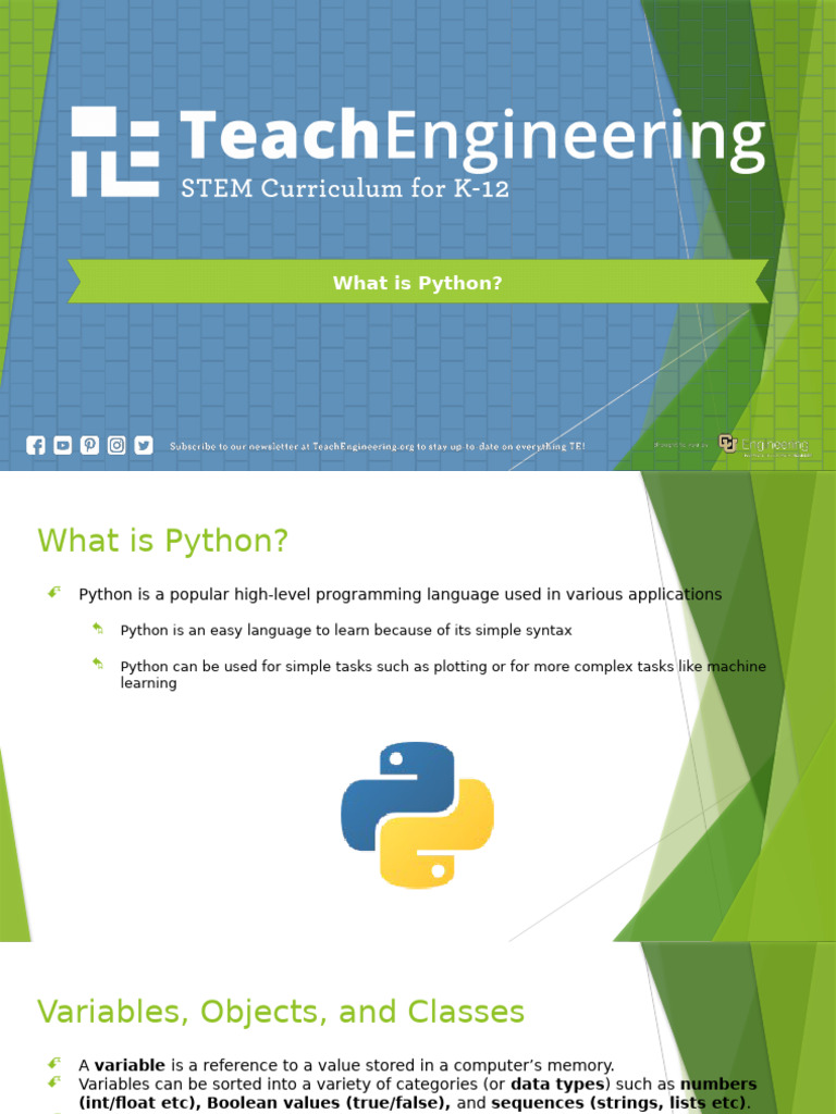Uom 2552 What Is Python Presentation | PDF
