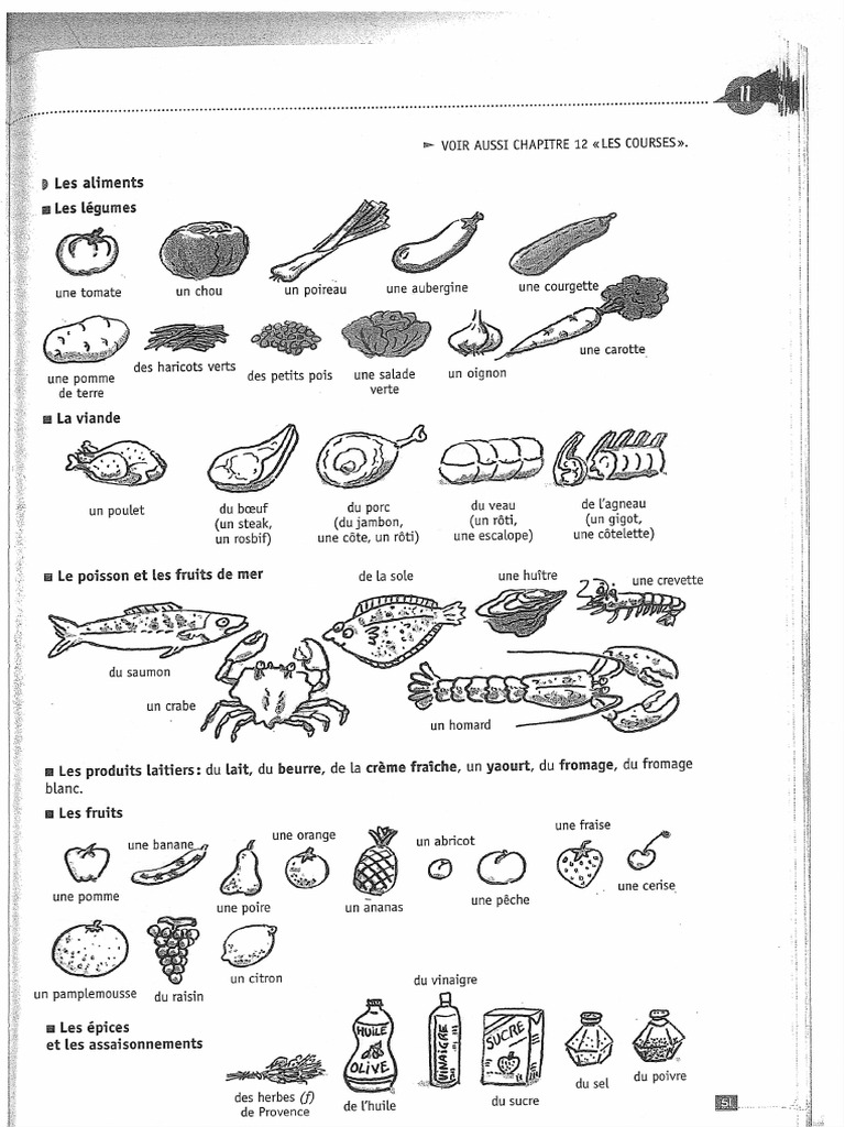 Les Aliments | PDF