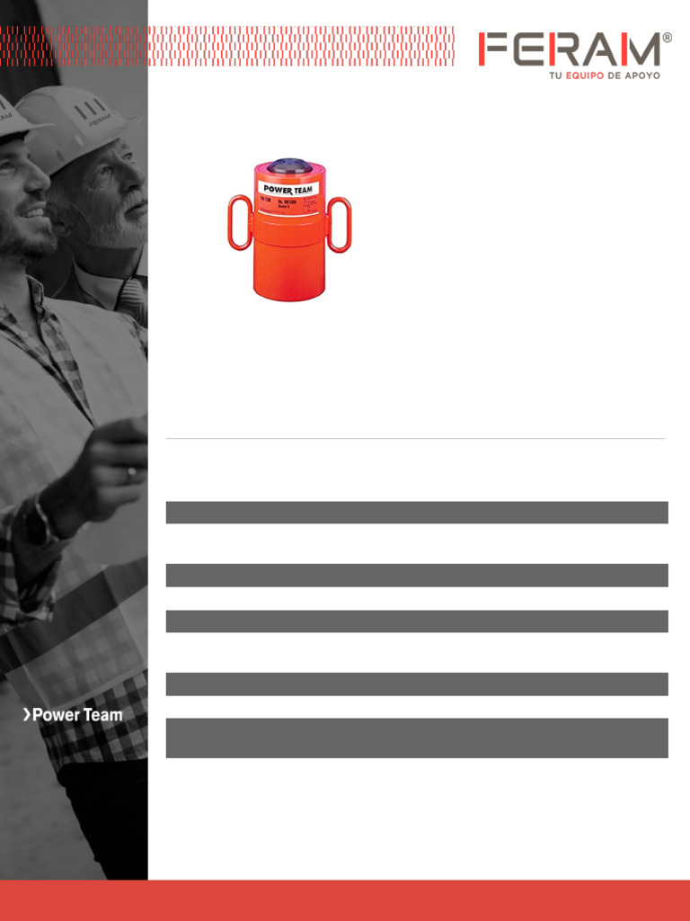 Cilindro Hueco 150ton | PDF