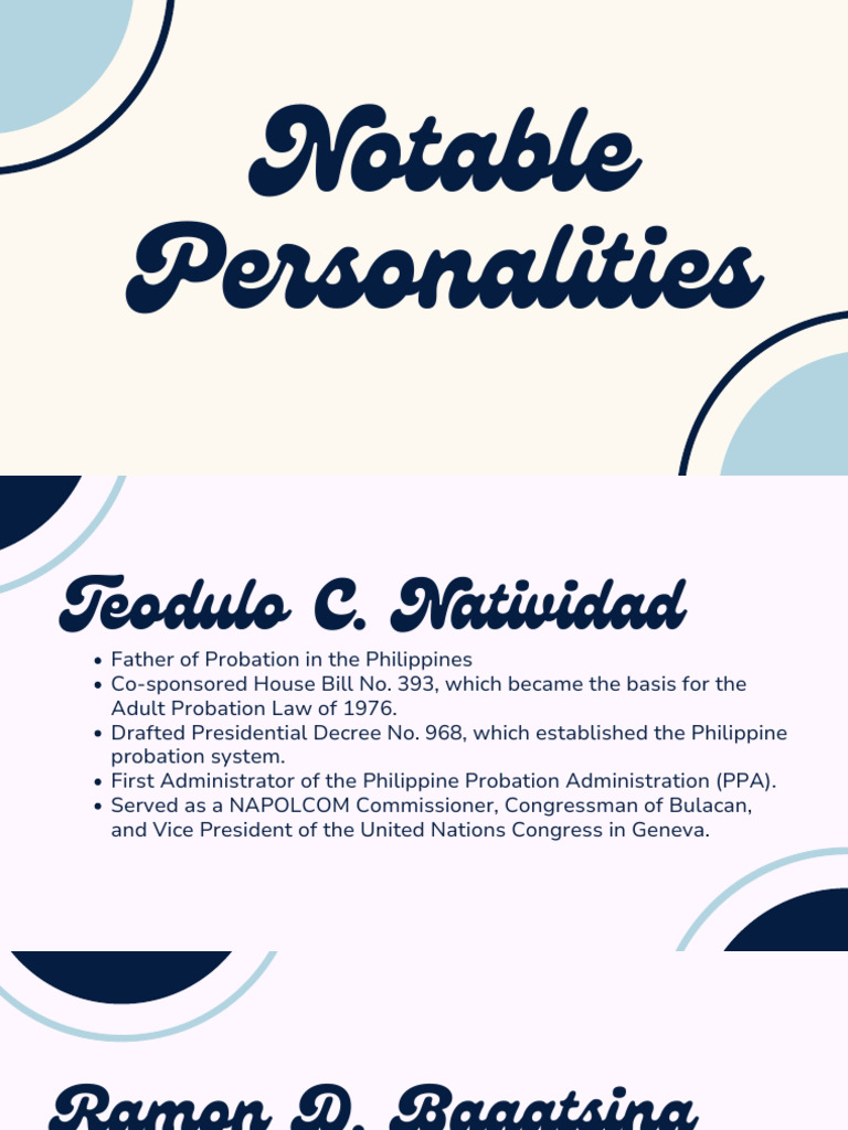 Notable Personalities | PDF