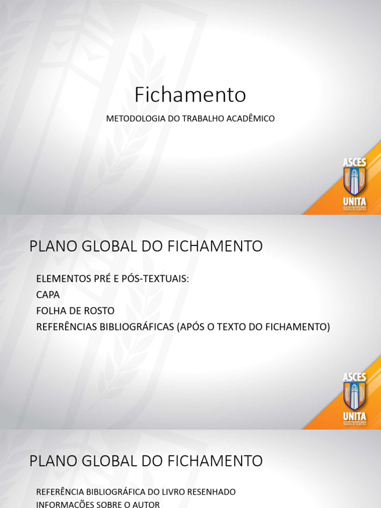 8 - Fichamento | PDF