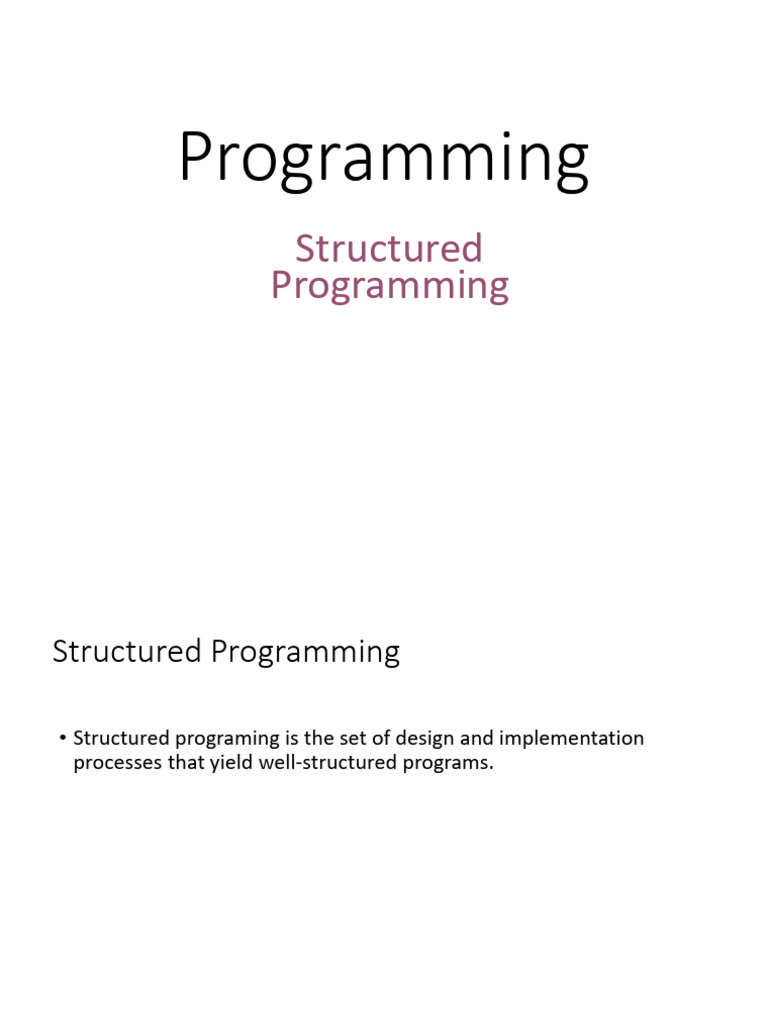 Structed C++ | PDF | Control Flow | Applied Mathematics