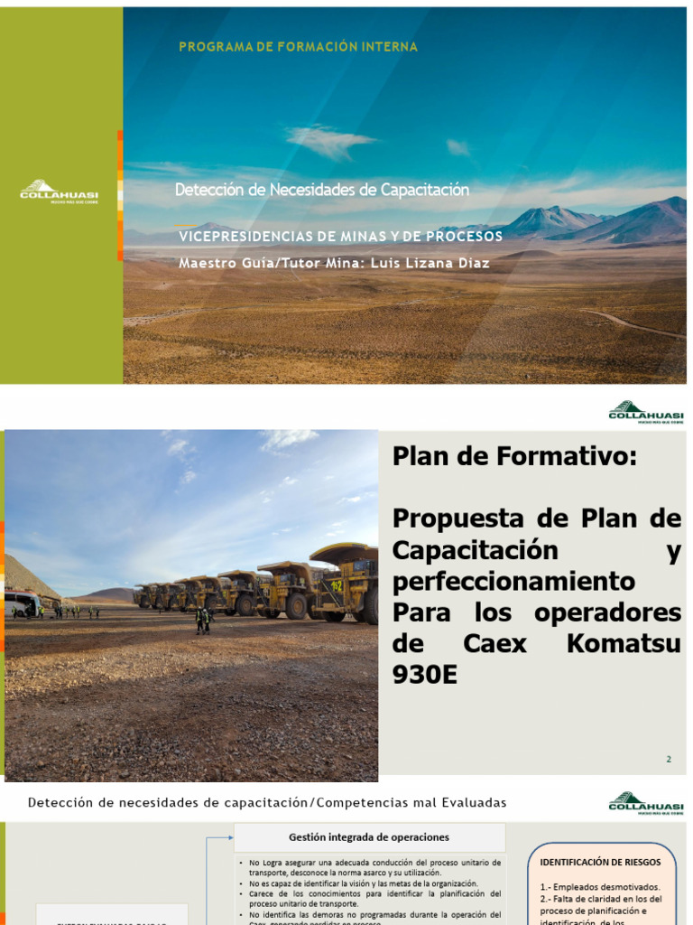 Detección de Necesidades de Capacitación Caso de Negocio | PDF