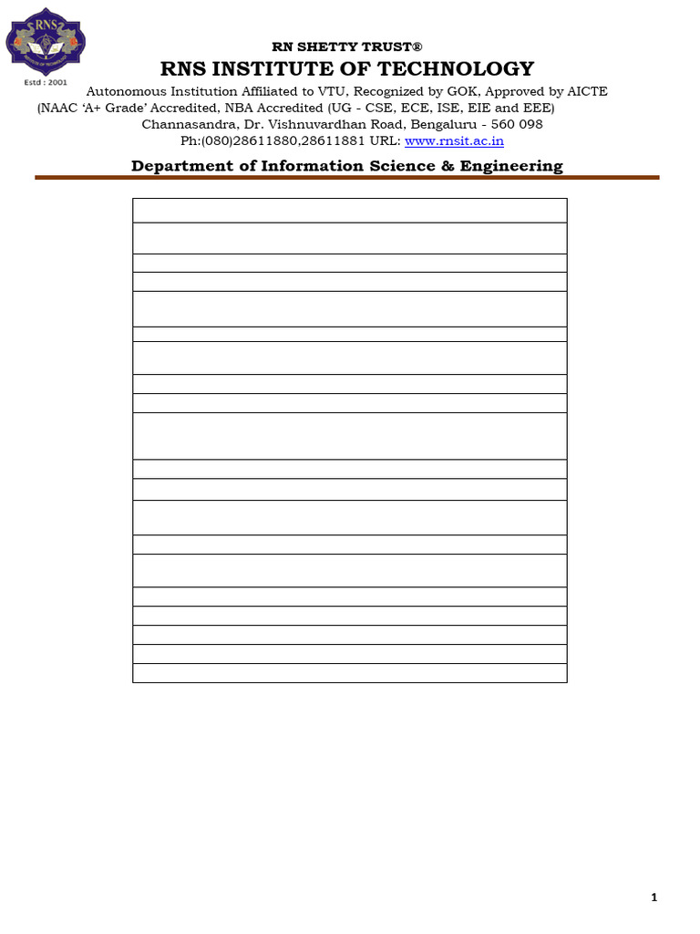 Question Bank IA1 | PDF