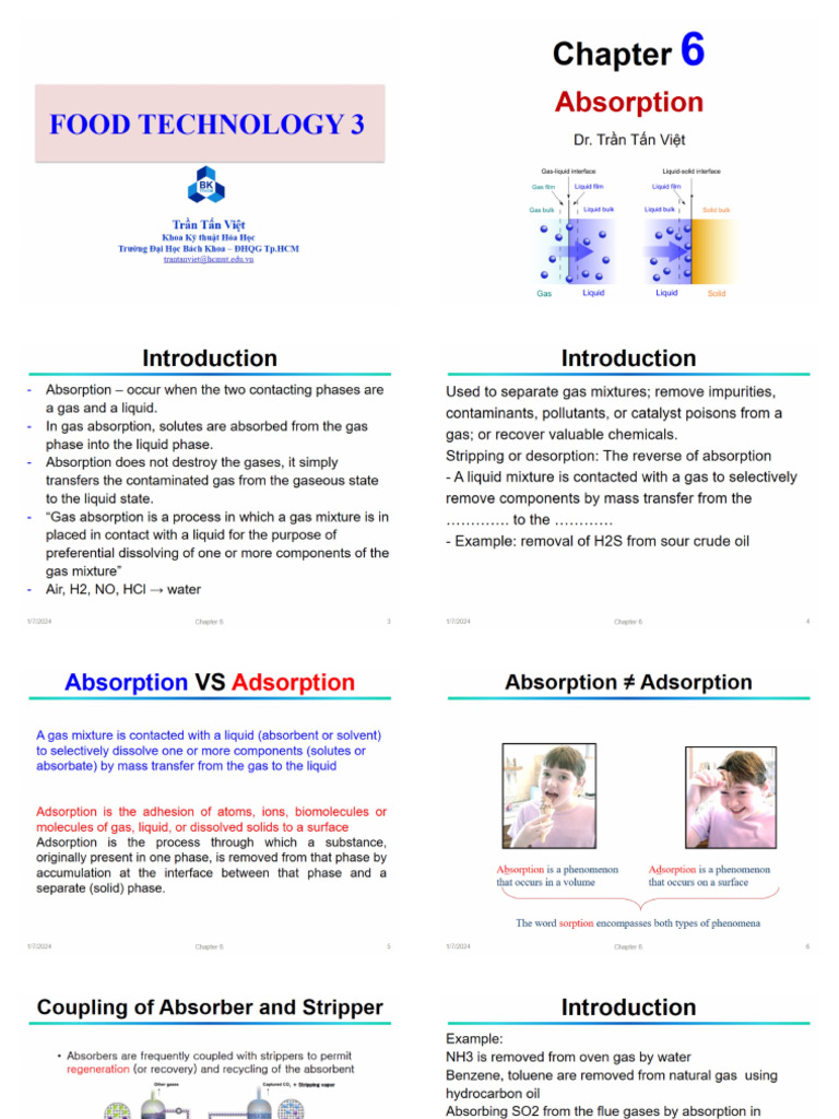 Chapter 6 - Absorption | PDF