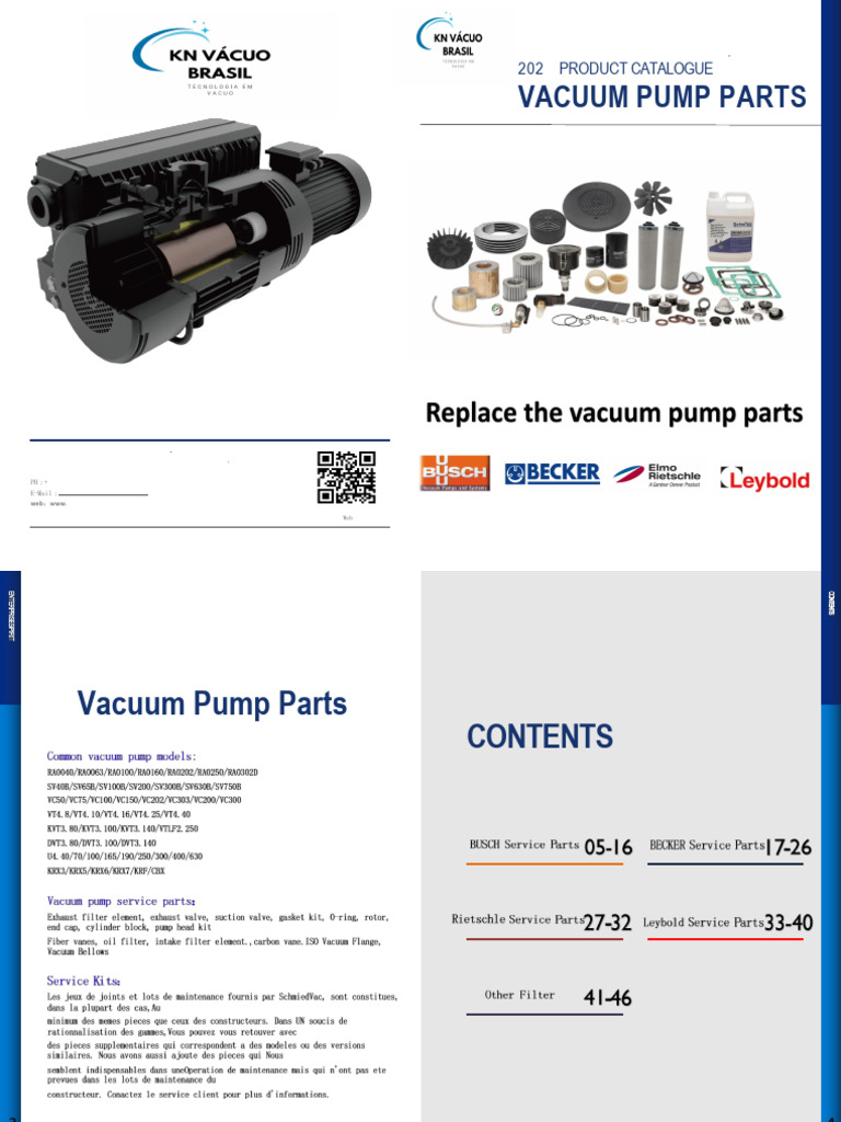 KN Vacuo Vac Parts - 2024 | PDF