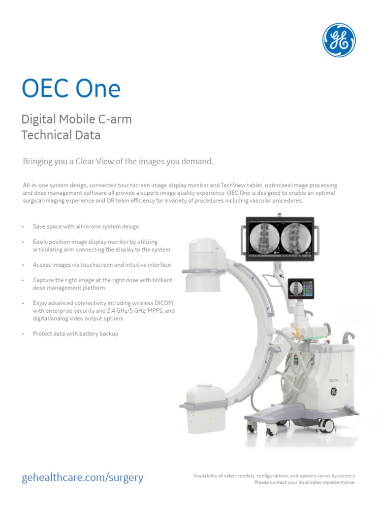 OEC One Tech Data Sheet V2 | PDF