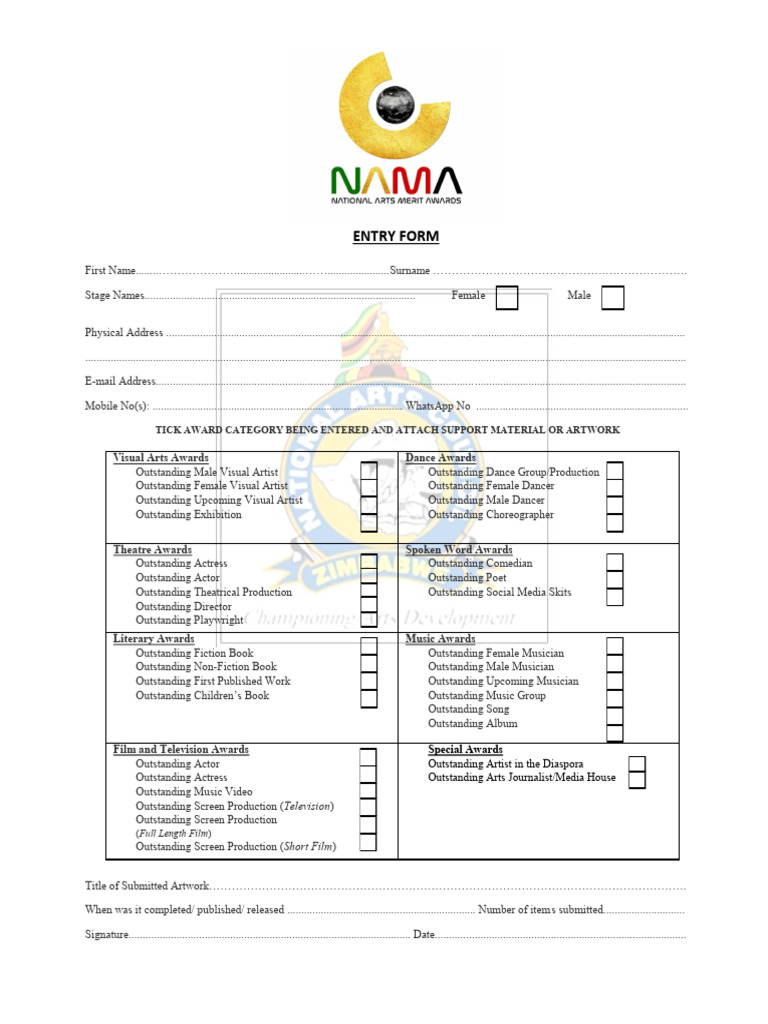 Nama Form (2024) | PDF