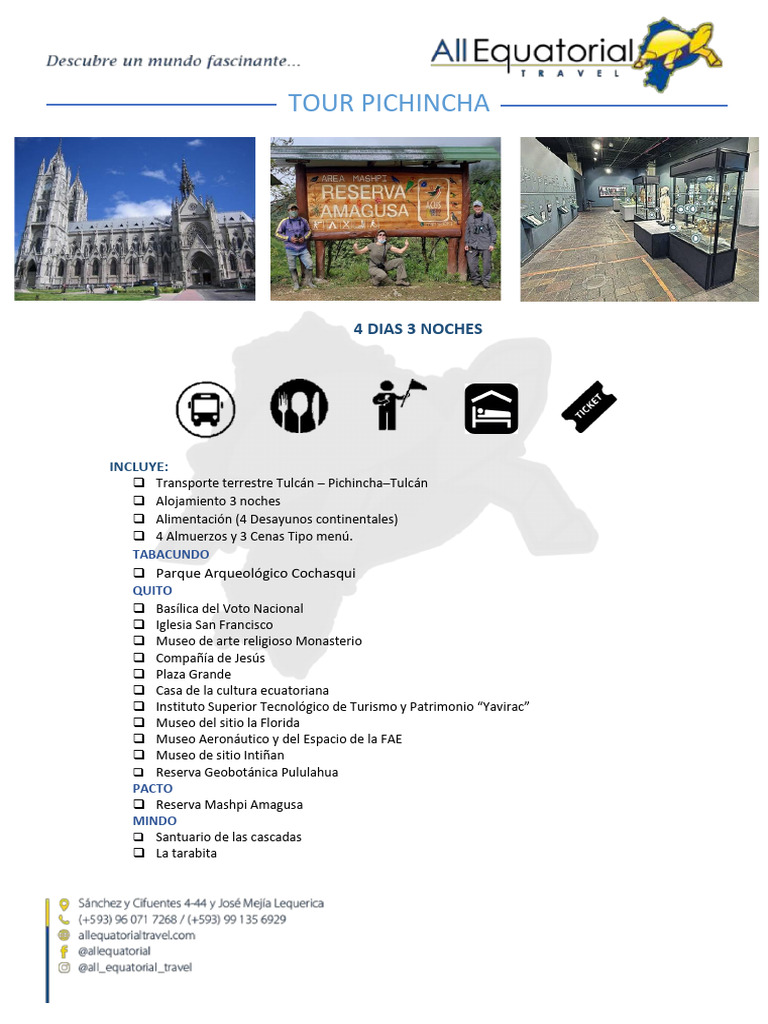 Itinerario Rectificado-Pichincha | PDF