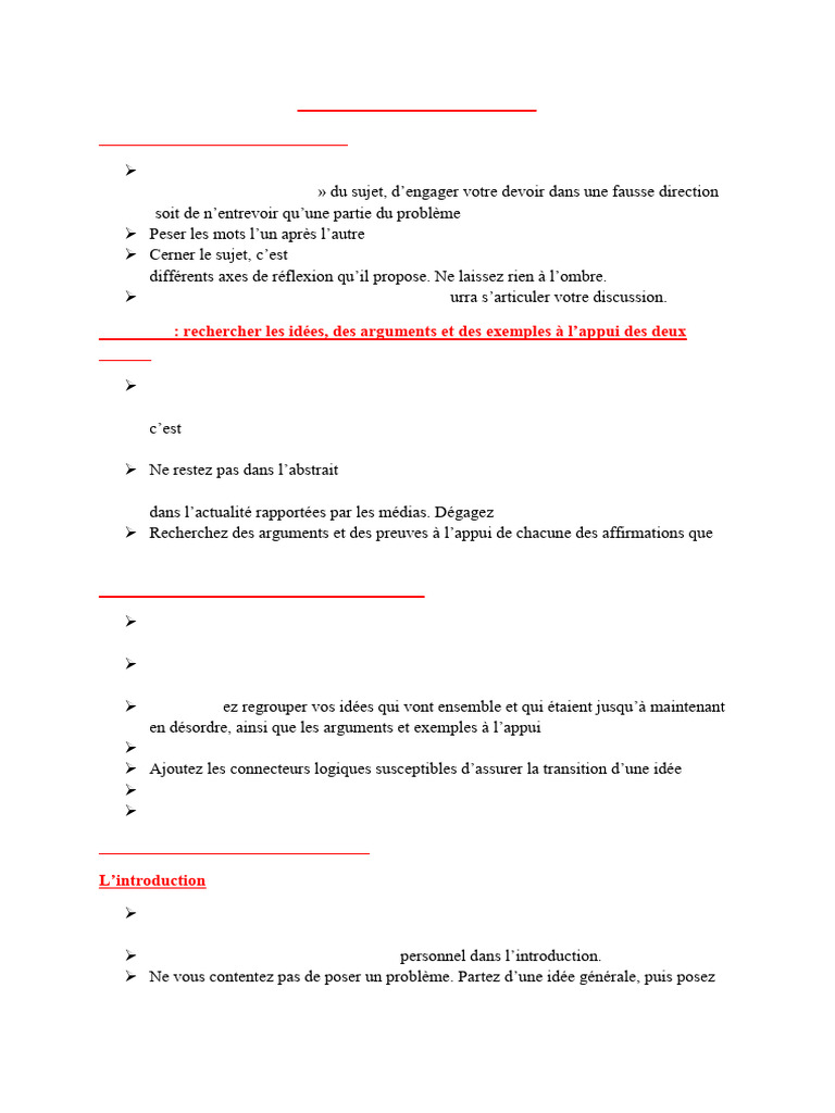 Construire Un Texte Argumentatif | PDF